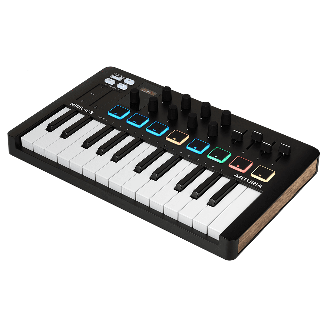 Arturia Minilab 3 Deep Black - Controlador MIDI - Blupoint Music