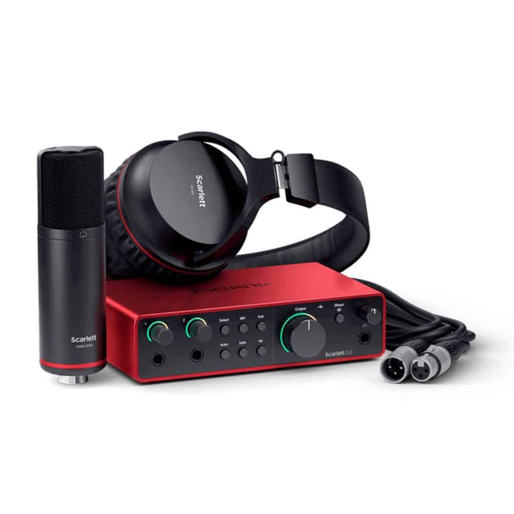 Focusrite Scarlett 2i2 MK4 - Interfaz de Audio - Blupoint Music